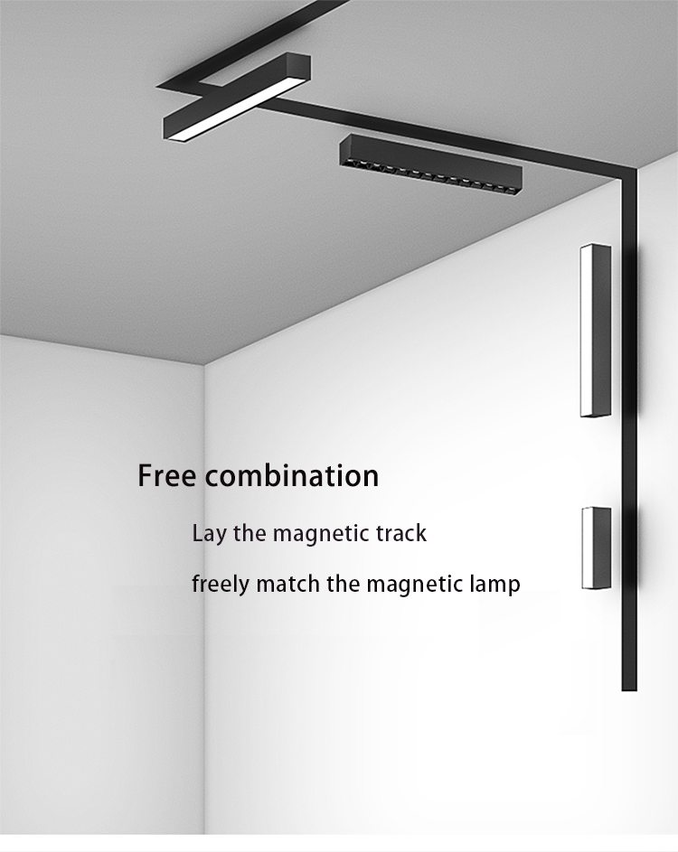 Magnetic led light - adjustable LED grille light spotlight WK-ZD-XX ...